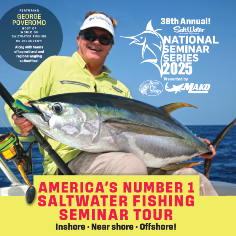 SALTWATER FISHING SEMINAR TOUR – Featuring George Poveromo – Host of ...